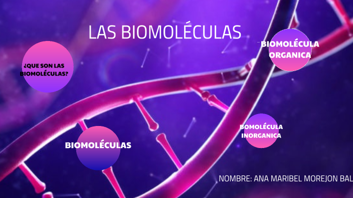 Las Biomoléculas by Morejón Bal Ana Maribel on Prezi