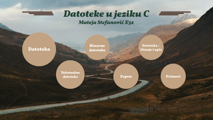 Datoteke u jeziku C by Mateja Stefanovic on Prezi
