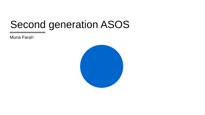 Second generation ASOs by Muna Farah on Prezi