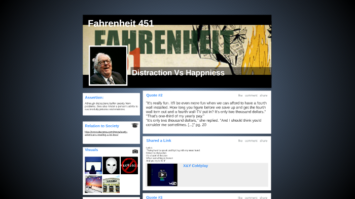 Distraction VS Happiness by Zoe K on Prezi