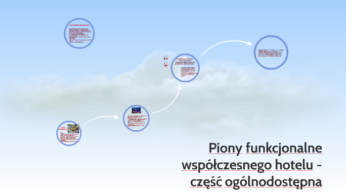 Piony funkcjonalne współczesnego hotelu - część ogólnodostęp by ...