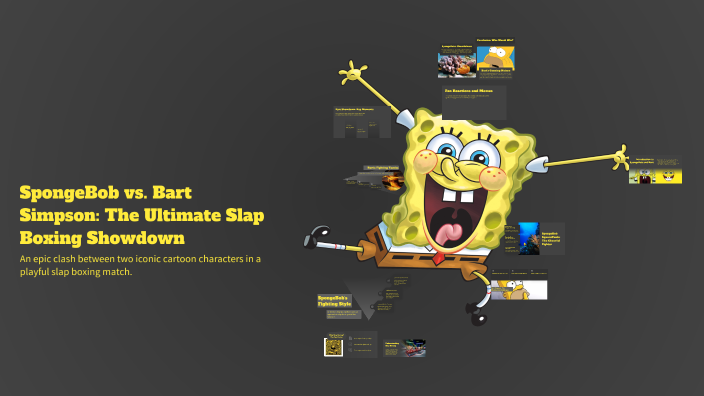 SpongeBob vs. Bart Simpson: The Ultimate Slap Boxing Showdown by Kevin ...