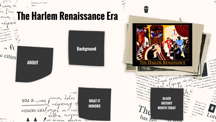 The Harlem Renaissance by Sooo Ken on Prezi