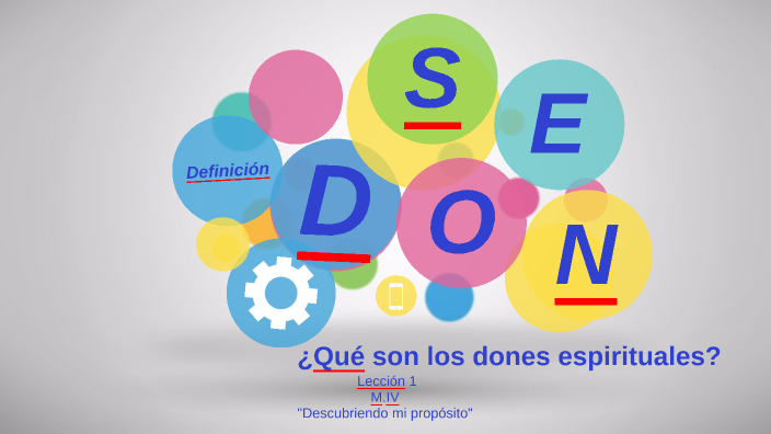 ¿Qué son los dones espirituales? by Alberto Tirado on Prezi