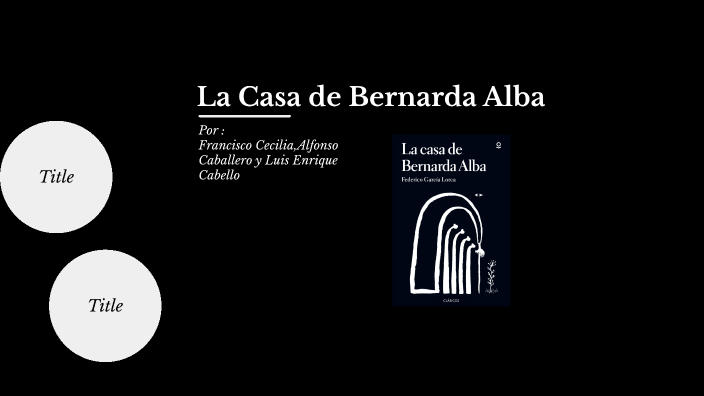la casa de bernarda by Sesi00 on Prezi