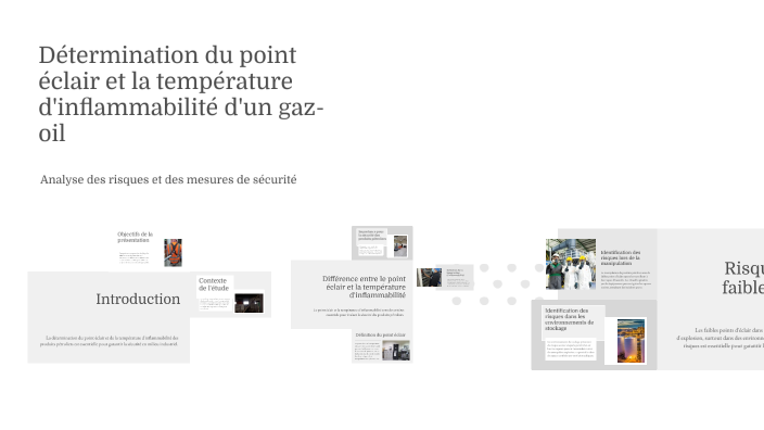 Détermination du point éclair et de la température d'inflammabilité du ...
