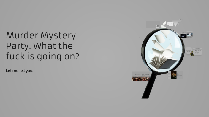 Murder Mystery Party: Introduction, Rules, and Winning Strategies by ...