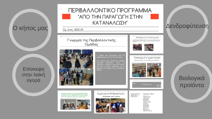 ΠΕΡΙΒΑΛΛΟΝΤΙΚΟ ΠΡΟΓΡΑΜΜΑ by Alexandra Koromila on Prezi