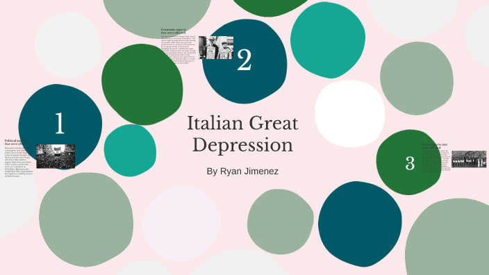 Italian Great Depression by Ryan Jimenez on Prezi