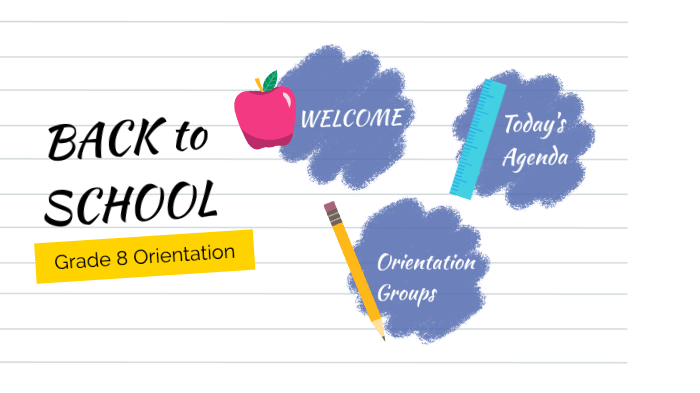Welcome! Grade 8 Orientation by Kelsey Doolaar on Prezi