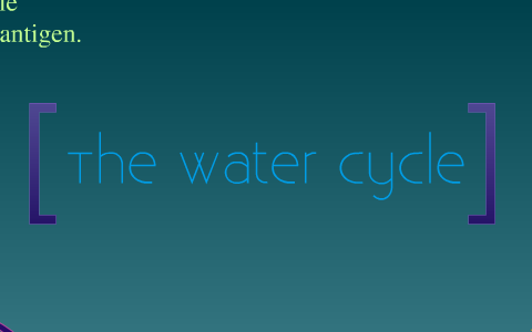 Water cycle by amelia nemeth on Prezi