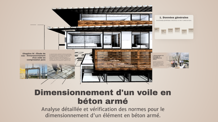 Dimensionnement d'un voile en béton armé by ker erer on Prezi