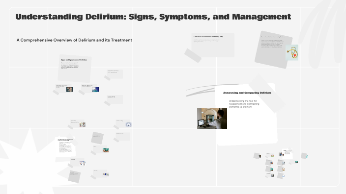 Understanding Delirium: Signs, Symptoms, and Management by Edna ...