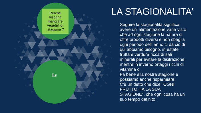 stagionalità by samuele conti on Prezi