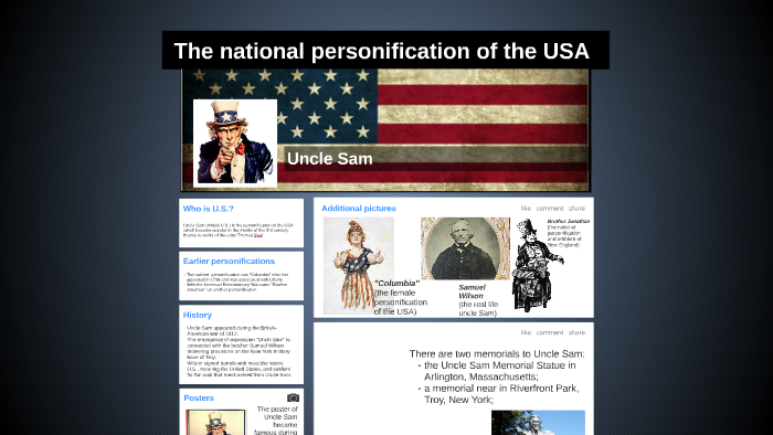 The national personification of the USA by Anna Sam on Prezi