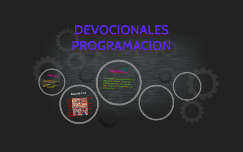 DEVOCIONALES/PROGRAMACION by stephanie halphen