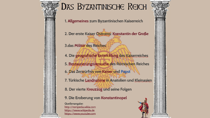 Das Byzantinische Reich by Luca Coppolino on Prezi