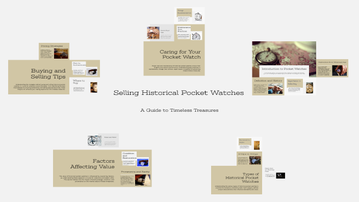 Selling Historical Pocket Watches by Ujjwal Plays on Prezi
