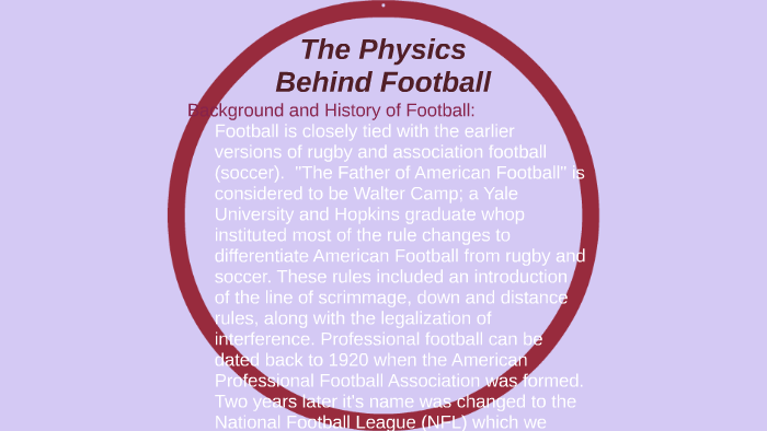 The Physics Behind Football by Amanda Armstrong on Prezi