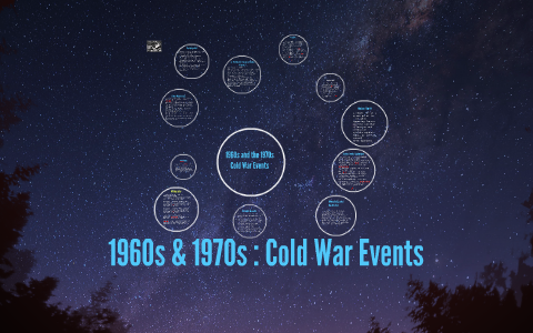 1960s & 1970s : Cold War Events by Ester Burnaci