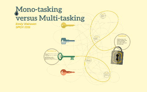 Mono-tasking versus Multi-tasking by Emily Walraven on Prezi