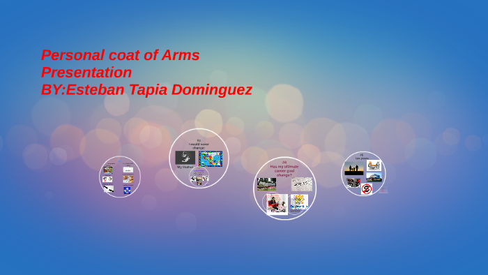 Personal coat of Arms by esteban tapia on Prezi