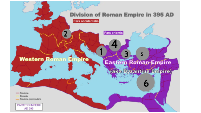 Byzantine vs. Rome by on Prezi