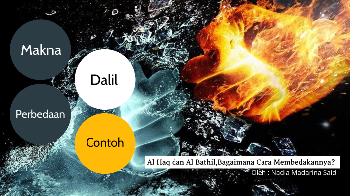 Al Haq dan Al Bathil - NADIA MADARAINA SAID by Nadia Madarina S on Prezi