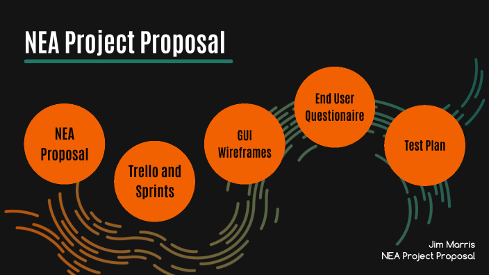 NEA Proposal by Jim Marris on Prezi