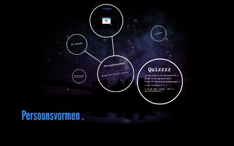 persoonsvormen by on Prezi