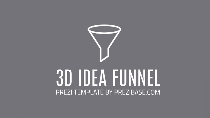 Idea Funnel Prezi Template By Prezi Templates By Prezibase On Prezi