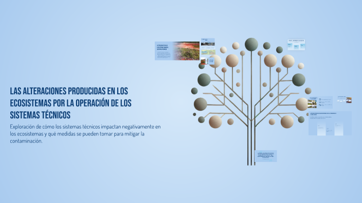 Las Alteraciones Producidas en los Ecosistemas por la Operación de los ...