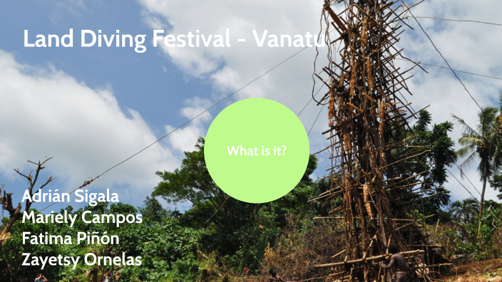 Pentecost Island has become famous throughout the world for the land ...