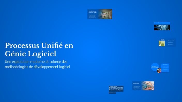 Processus Unifié en Génie Logiciel by malak malak on Prezi