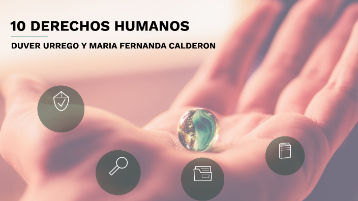 10 DERECHOS HUMANOS by Mafe Calderón on Prezi
