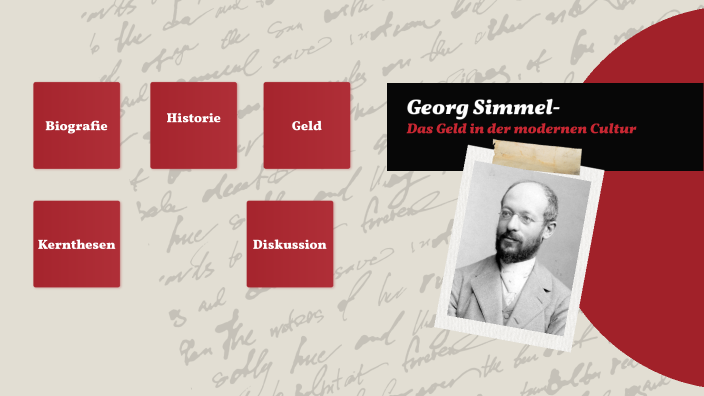 Simmel- Das Geld in der modernen Cultur by Louis Schuster on Prezi