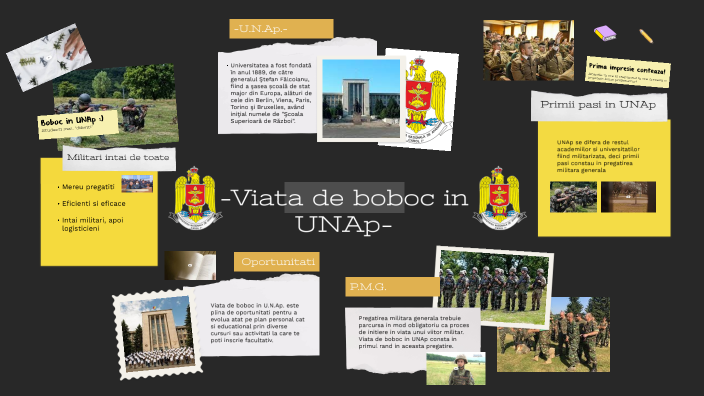Viata de boboc in UNAp-Vasile by Vasile Andrei on Prezi