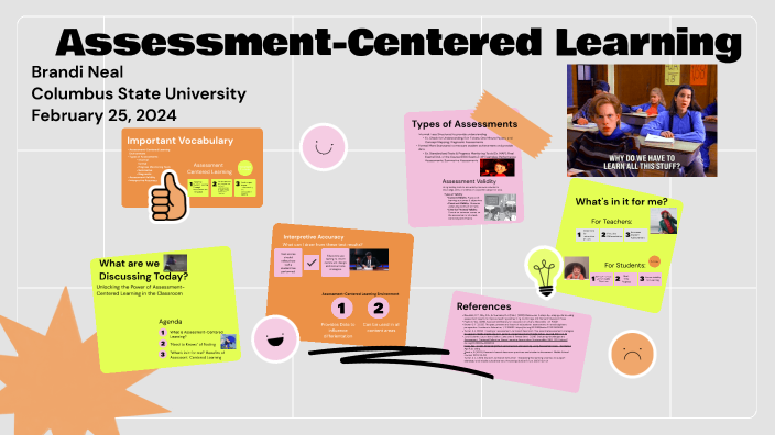 Assessment-Centered Learning Environment by Brandi Neal on Prezi
