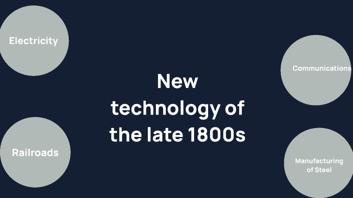 New Technology of the late 1800s by Lexie Taylor on Prezi