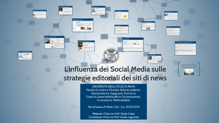 L'influenza dei Social Media sulle strategie editoriali dei by Miriam ...