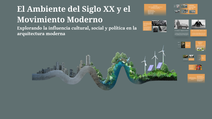 El Ambiente del Siglo XX y el Movimiento Moderno by NICOLE GACHE ...