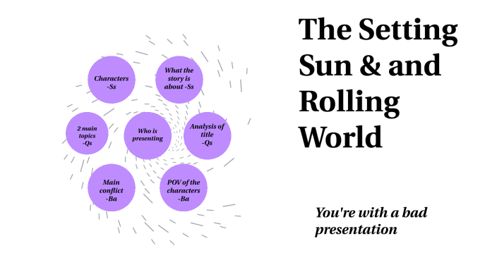 The Setting Sun & The Rolling World by Skyler Smith on Prezi