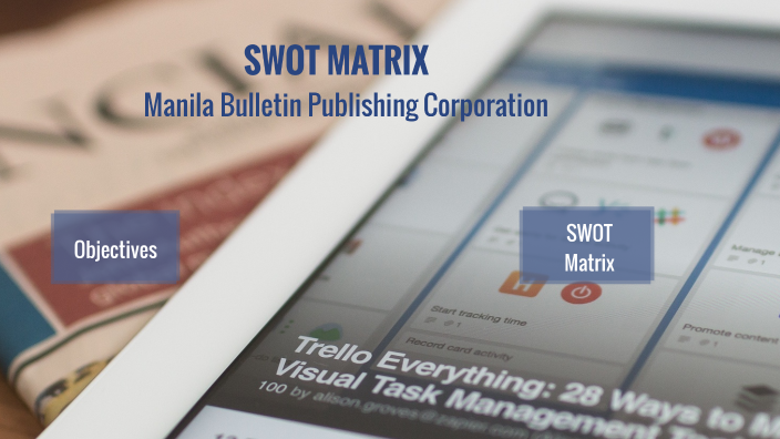 SWOT MATRIX by ACER JOY MENCIANO on Prezi