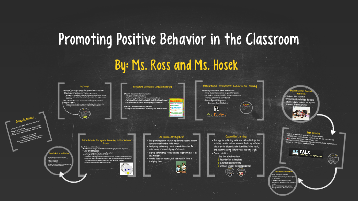 Promoting Positive Behavior in the Classroom by Kelly Ross on Prezi