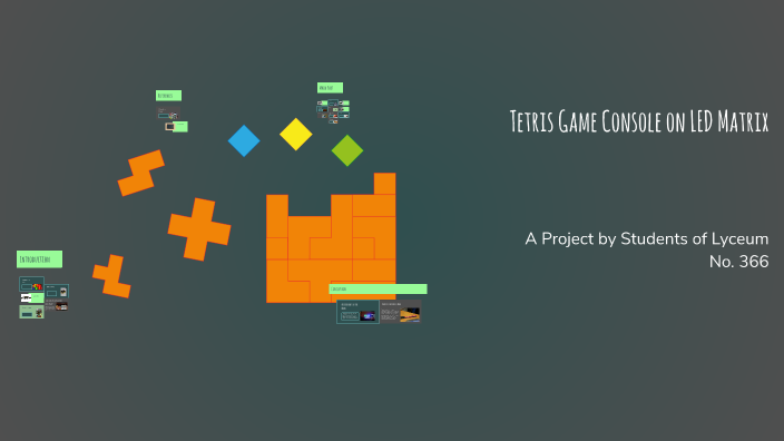 Tetris Game Console on LED Matrix by Dmitrii Frolov on Prezi