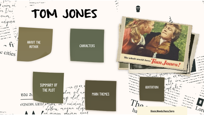 TOM JONES BOOK PRESENTATION by ilaria biasio on Prezi