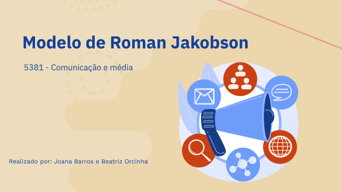 Roman Jakobson's Communication Model by Joana Cristina Barros on Prezi