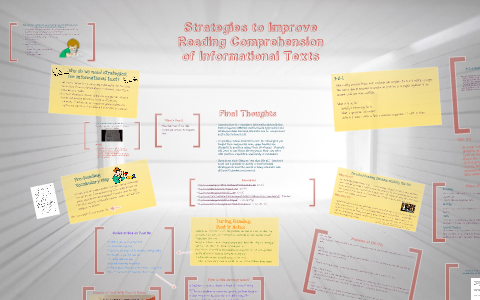 Strategies to Improve Reading Comprehension of Informational Texts by Patrick DePippo on Prezi