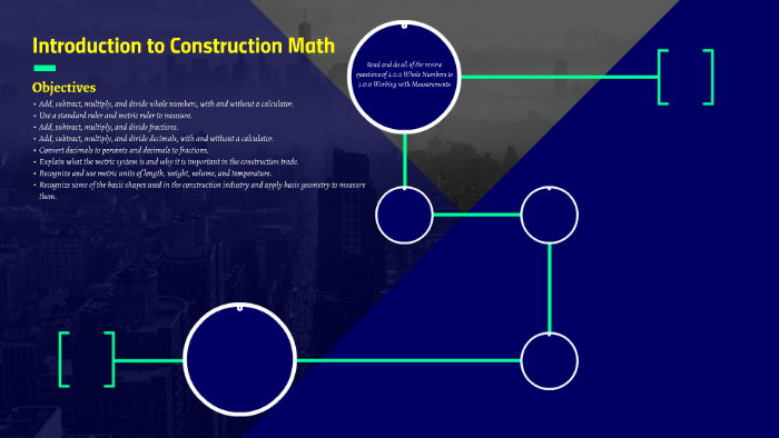 Introduction to Construction Math by Mark Thompson on Prezi