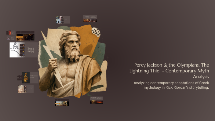 Percy Jackson & the Olympians: The Lightning Thief - Contemporary Myth ...